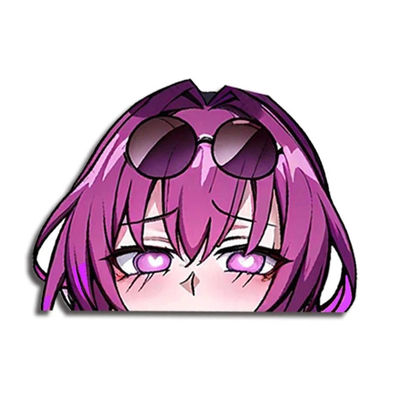 Honkai: Star Rail 'Kafka | Staring' Vinyl Car Peeker Sticker – Sticker ...