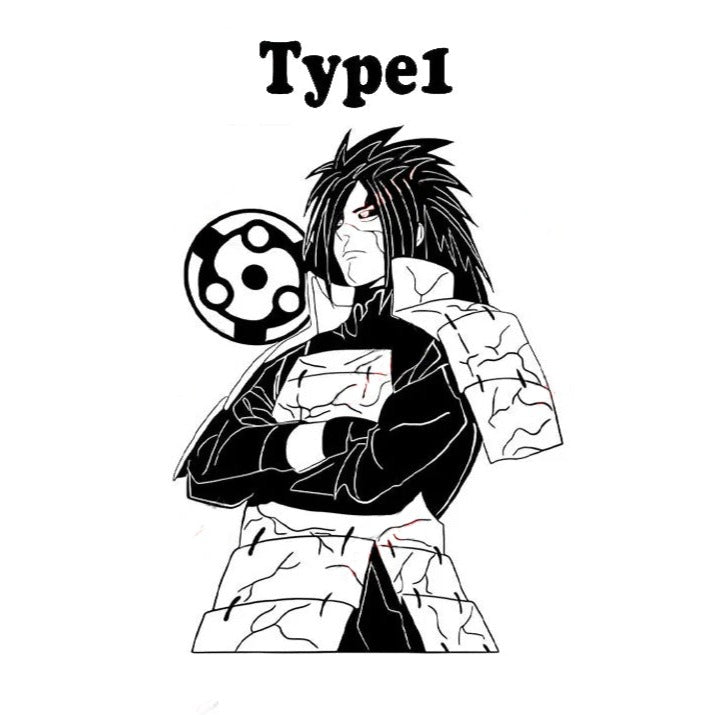 Naruto 'Madara Uchiha | Konohagakure' Vinyl Car Sticker – Sticker Tuned