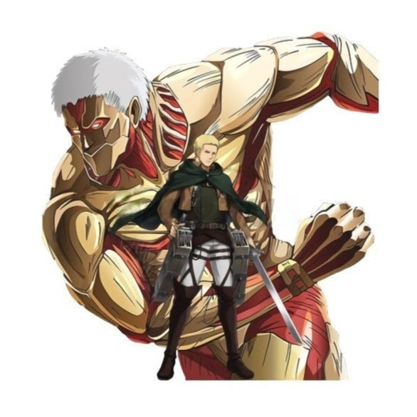Attack on Titan 'Reiner Braun | Titan Form' Vinyl Car Sticker – Sticker ...