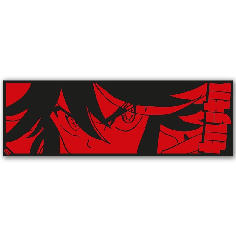 Kill la Kill 'Ryuko Matoi | Ferocious' Vinyl Car Peeker Sticker ...