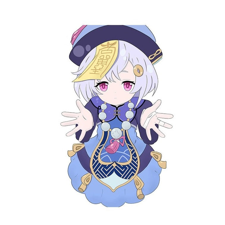 Genshin Impact 'Qiqi | Brilliant Healer' Vinyl Car Sticker – Sticker Tuned