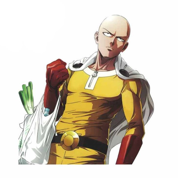 One Punch Man 'Saitama | Strong' Vinyl Car Sticker – Sticker Tuned