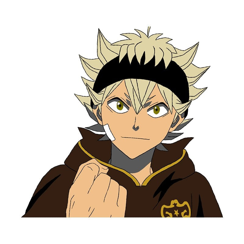 Black Clover 'Asta | Fist' Vinyl Car Sticker – Sticker Tuned