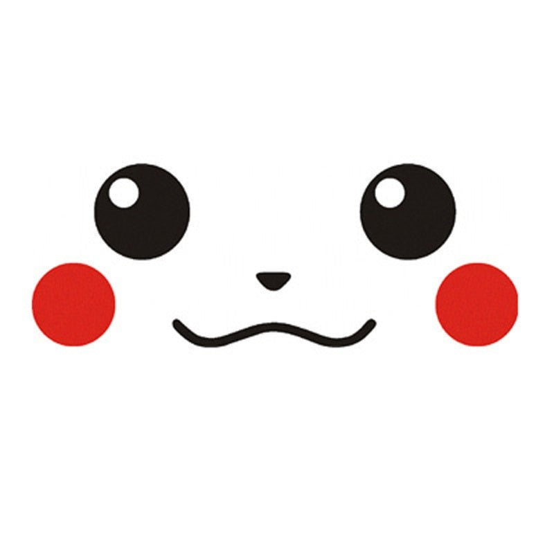Pokemon 'Pikachu | Serious Face' Vinyl Car Sticker – Sticker Tuned