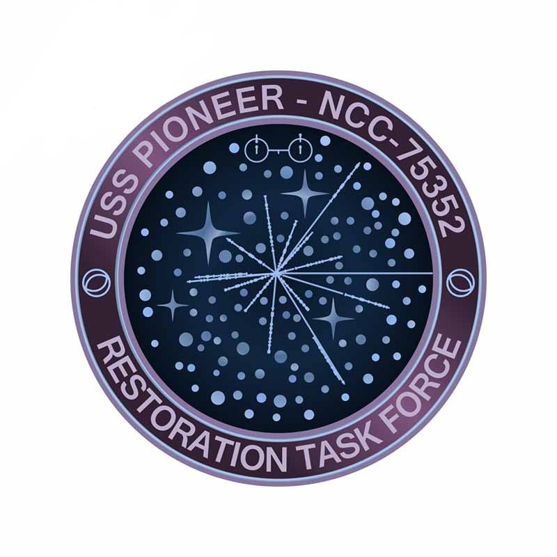 Star Trek 'USS Pioneer | Restoration Task Force' Vinyl Car Sticker ...