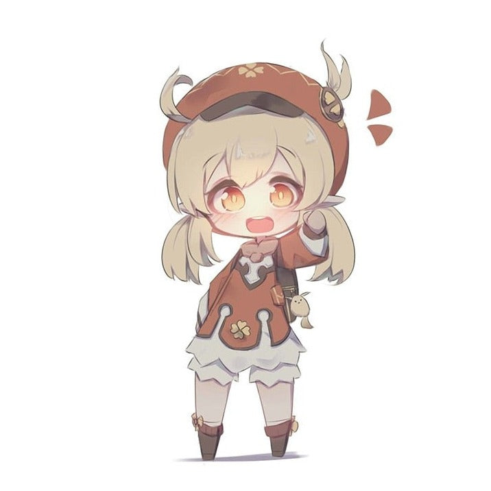 Genshin Impact 'Klee | Elf-like Girl' Vinyl Car Sticker – Sticker Tuned