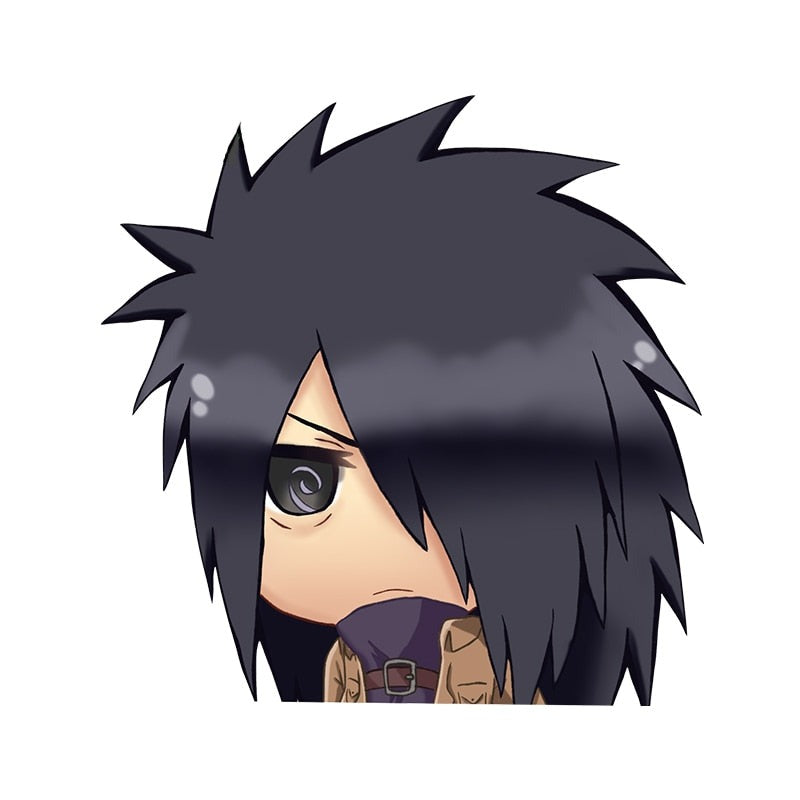 Naruto 'Young Madara | Right Eye' Vinyl Car Peeker Sticker – Sticker Tuned