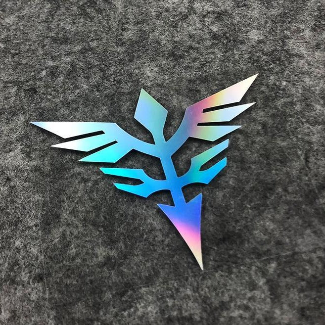 Mobile Suit Gundam 'Neo Zeon The Sleeves | Logo' Vinyl Car Sticker ...