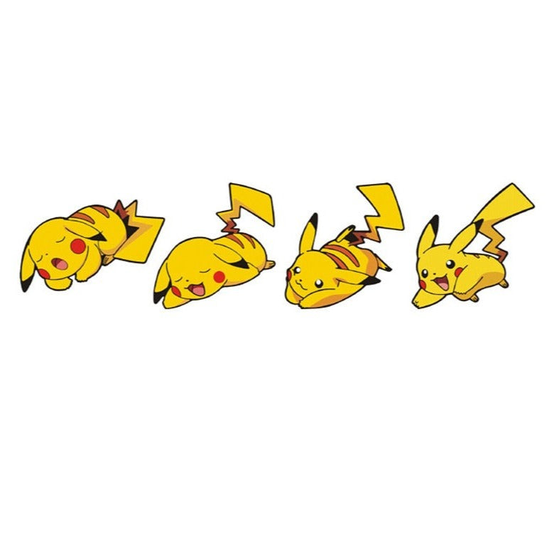 Pokemon 'Pikachu | Lazy' Vinyl Car Sticker – Sticker Tuned