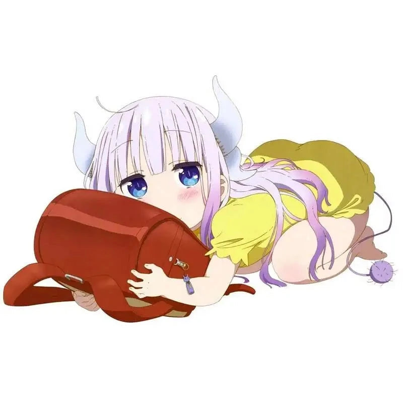 Miss Kobayashi's Dragon Maid 'Kanna Kamui | Lazy' Vinyl Car Sticker ...