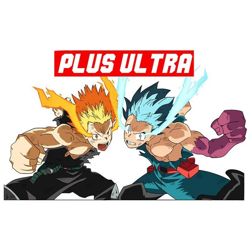 My Hero Academia 'Katsuki and Deku | Plus Ultra' Vinyl Car Sticker ...