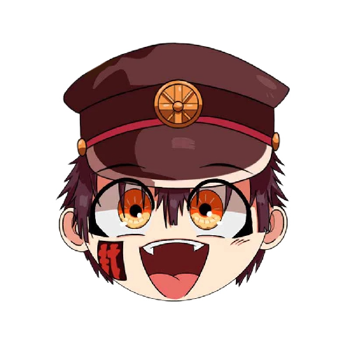 Toilet-Bound Hanako-kun 'Hanako | Surprised Face' Vinyl Car Sticker ...