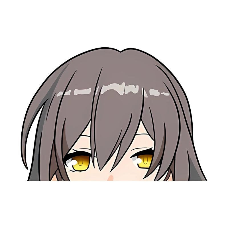 Honkai: Star Rail 'Trailblazer Stelle' Vinyl Car Peeker Sticker ...