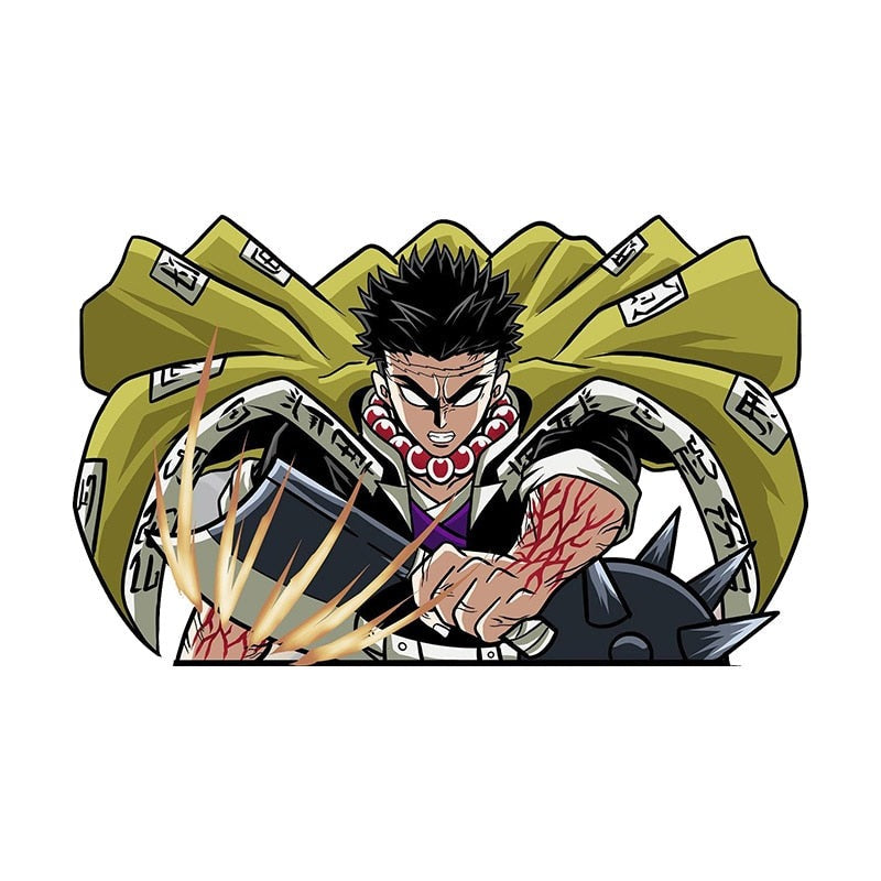 Demon Slayer 'Gyomei Himejima | Wielding Flail and Axe Nichirin' Vinyl ...