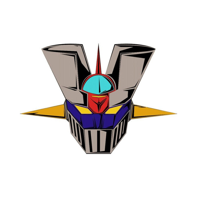 Mazinger Z Head 'Hover Pilder' Vinyl Car Sticker – Sticker Tuned