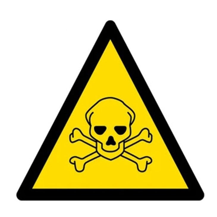 Warning Sign 'Custom Toxic Safety| Caution' Vinyl Car Sticker – Sticker ...