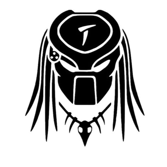Predator 'Predator Mask | Head' Vinyl Car Sticker – Sticker Tuned