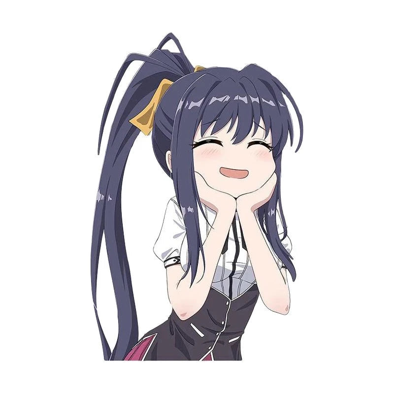 High School DxD 'Akeno Himejima | Blushed' Vinyl Car Sticker – Sticker ...