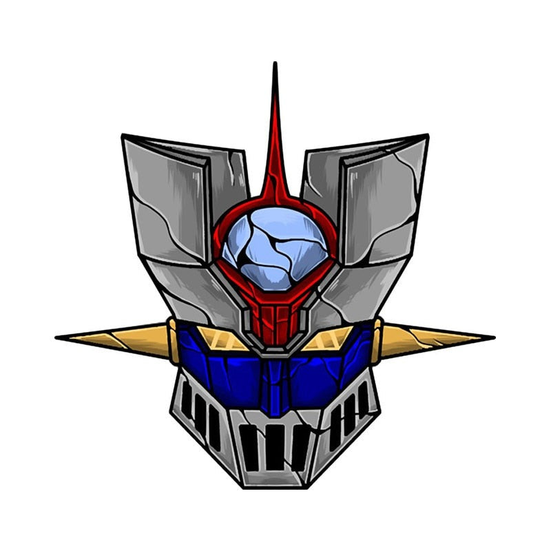 Mazinger Z 'Infinity Head' Vinyl Car Sticker – Sticker Tuned