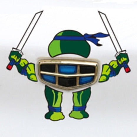 Teenage Mutant Ninja Turtles Tail 'Leonardo' Vinyl Car Sticker ...
