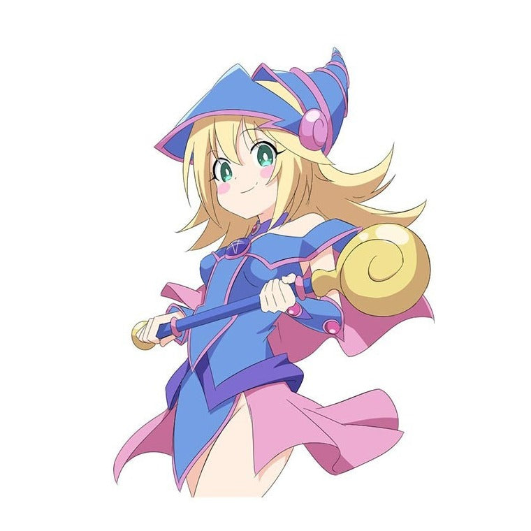 Yu-Gi-Oh! 'Black Magician Girl | Smiling' Vinyl Car Sticker – Sticker Tuned