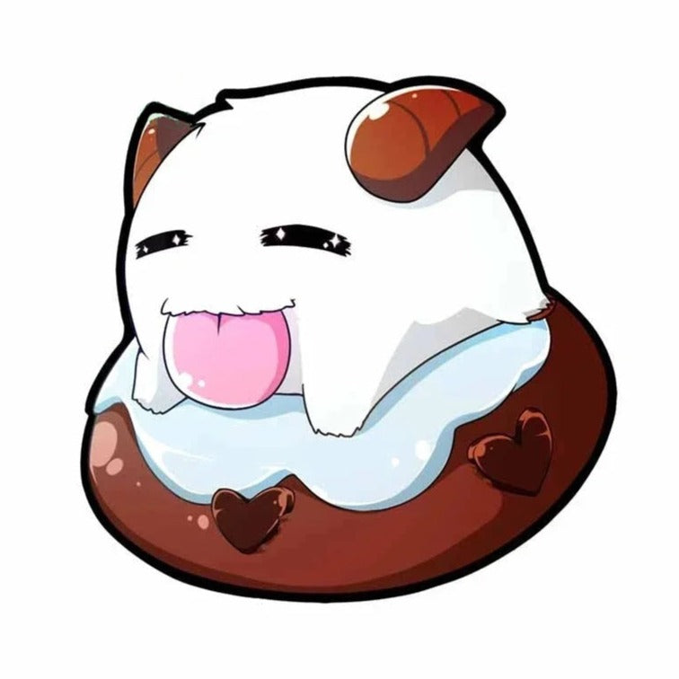 League of Legends 'Poro | Sparkling Eyes' Vinyl Car Sticker – Sticker Tuned