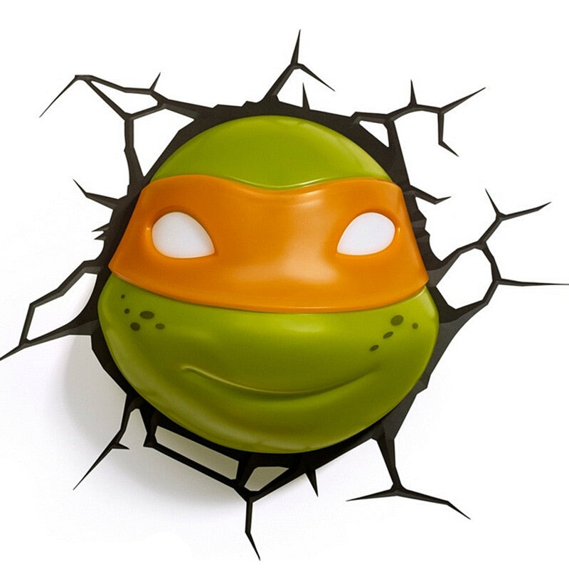 Teenage Mutant Ninja Turtles 'Michelangelo | Head' Car Window Vinyl St ...