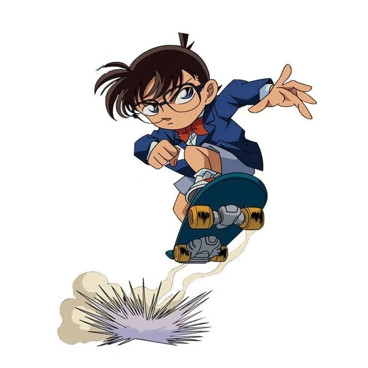 Detective Conan 'Shinichi Kudo | Skateboard Power' Vinyl Car Sticker ...