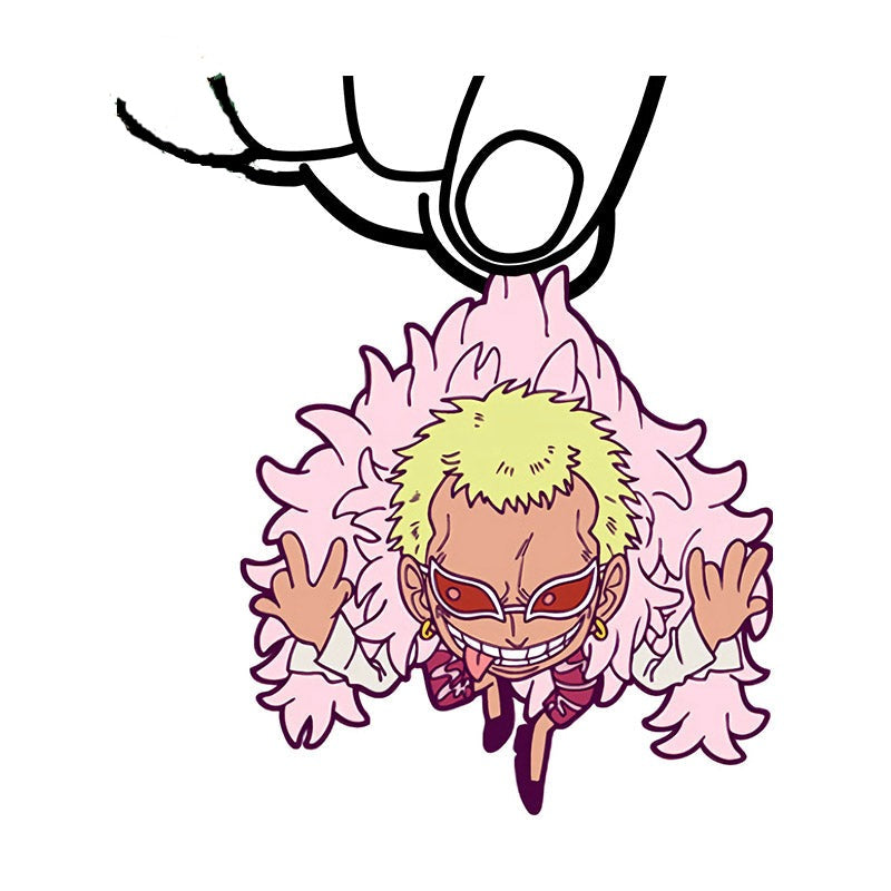 One Piece 'Hanging Doflamingo | Silly' Vinyl Car Sticker – Sticker Tuned