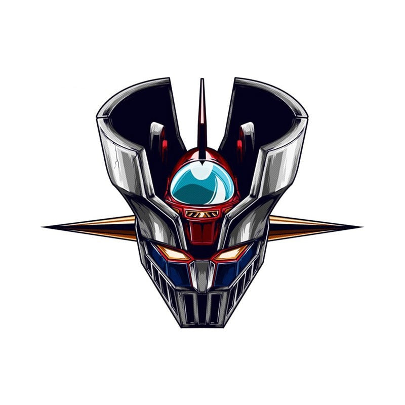 Mazinger Z Head 'Atami Night Ver.' Vinyl Car Sticker – Sticker Tuned