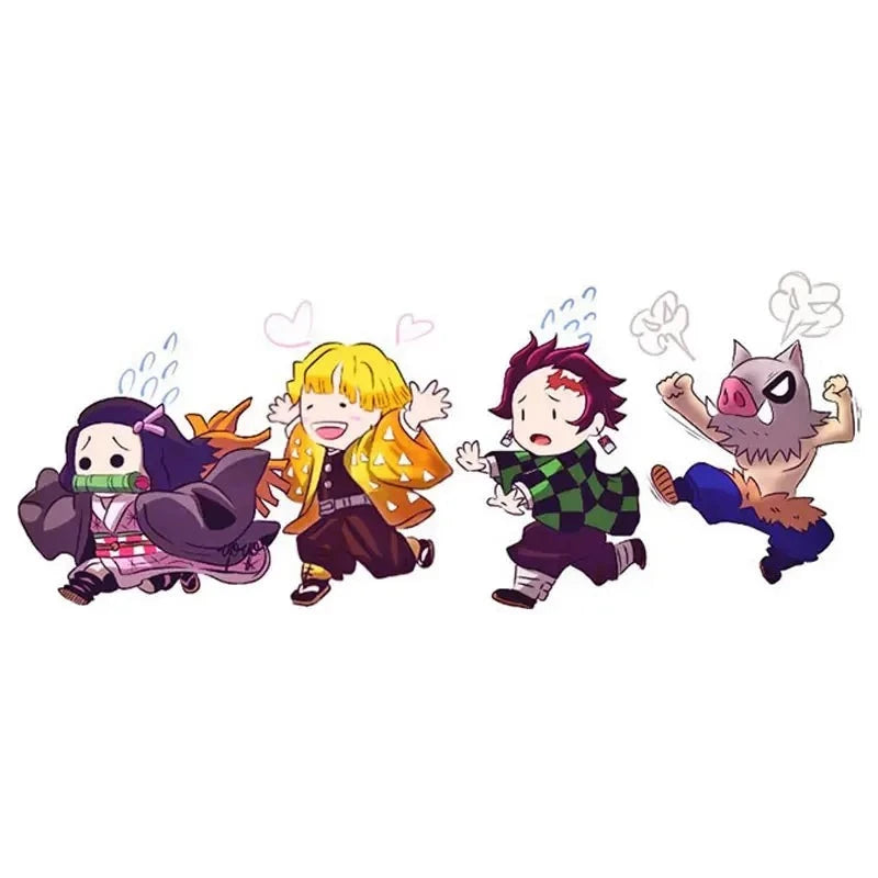 Demon Slayer 'Different Emotions' Vinyl Car Sticker – Sticker Tuned