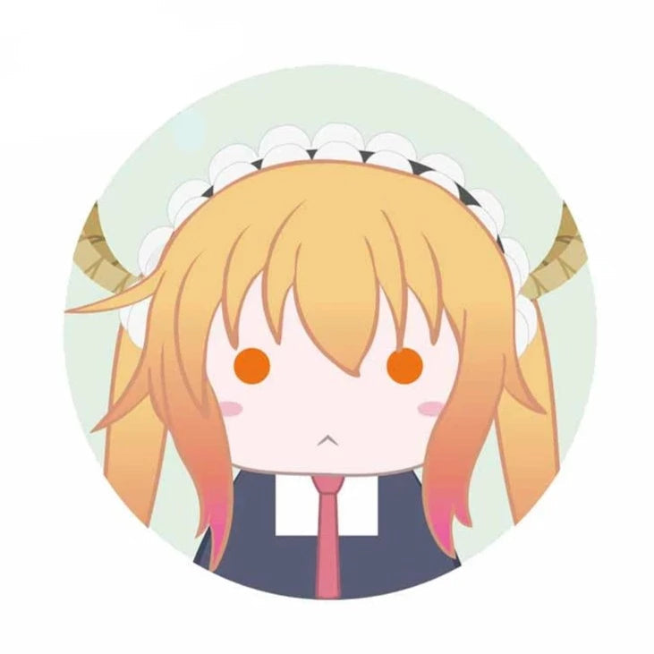 Miss Kobayashi's Dragon Maid 'Chibi Tohru | Sad' Vinyl Car Sticker ...