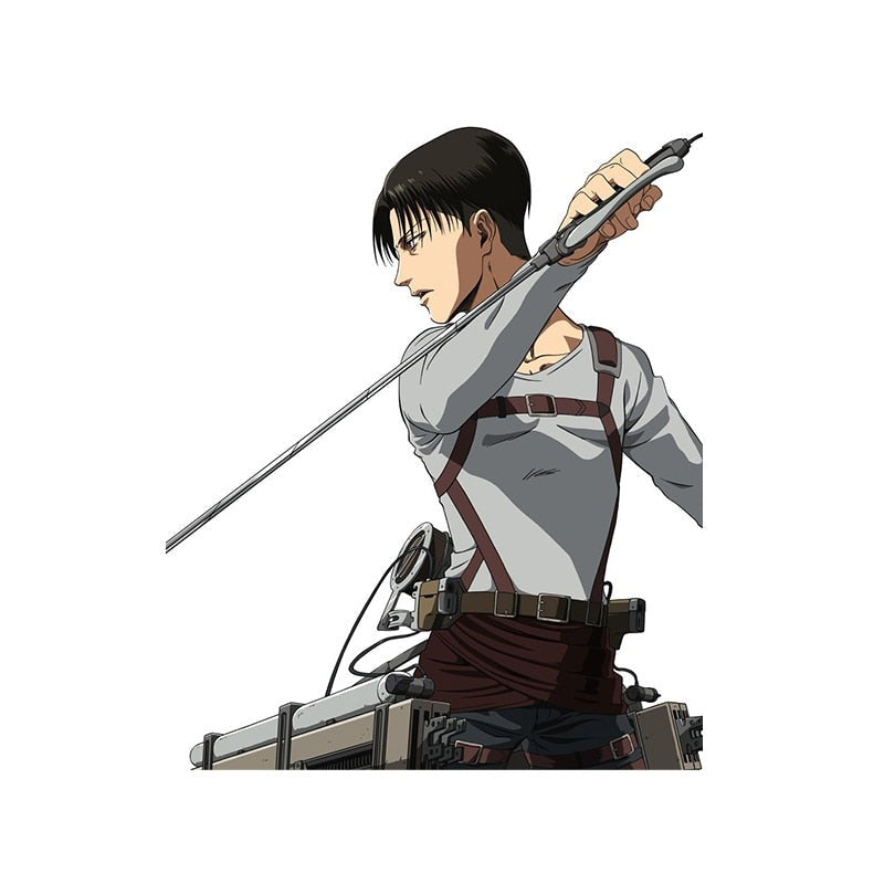 Attack on Titan 'Levi | Waiting' Vinyl Car Sticker – Sticker Tuned