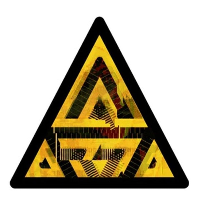 Warning Sign 'Memory Corruption Glitch' Vinyl Car Sticker – Sticker Tuned