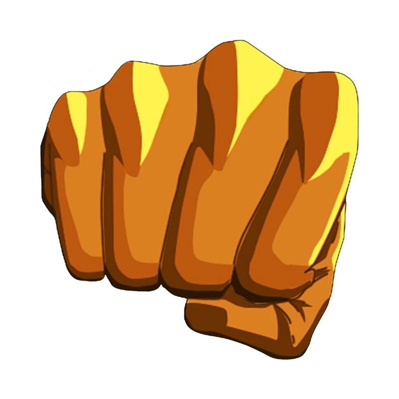 One Punch Man 'Saitama Fist' Vinyl Car Sticker – Sticker Tuned