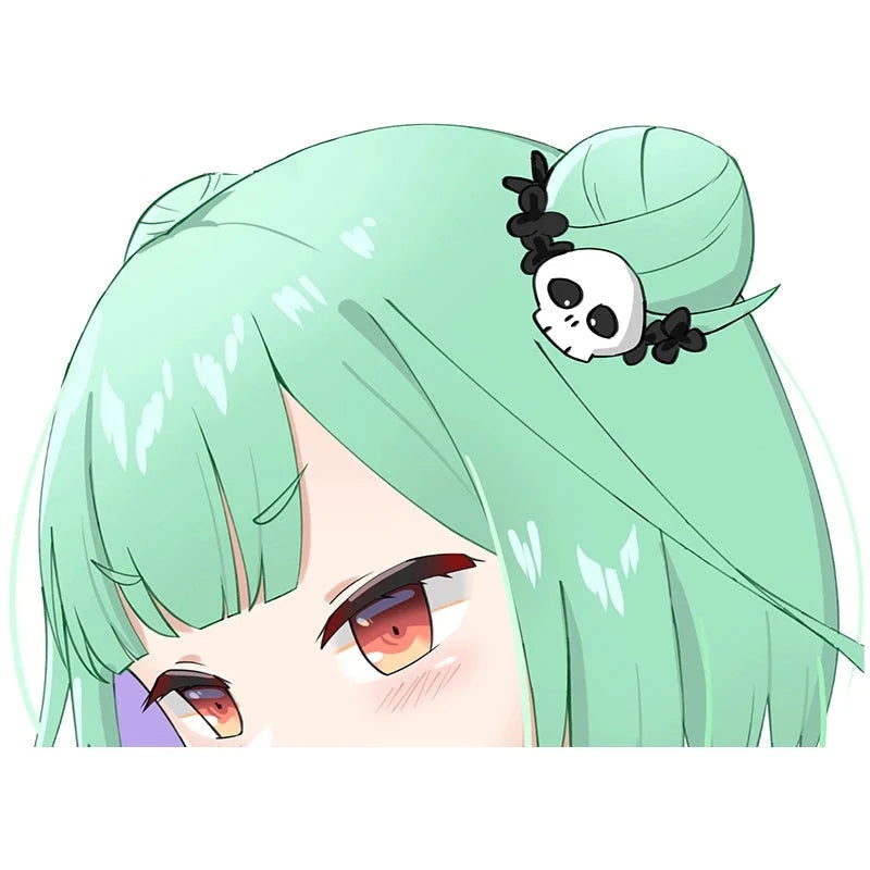 Virtual YouTuber 'Uruha Rushia | Side View' Vinyl Car Peeker Sticker ...