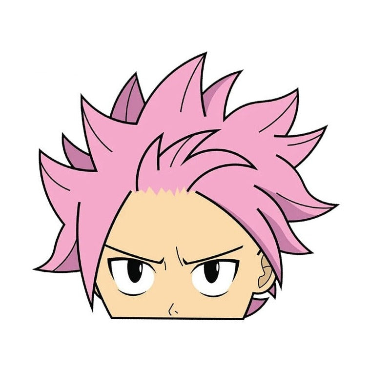 Fairy Tail 'Natsu | Serious' Vinyl Car Peeker Sticker – Sticker Tuned