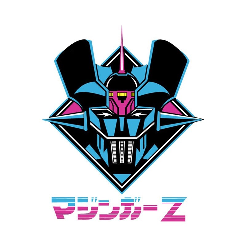 Mazinger Z Head 'Neon' Vinyl Car Sticker – Sticker Tuned