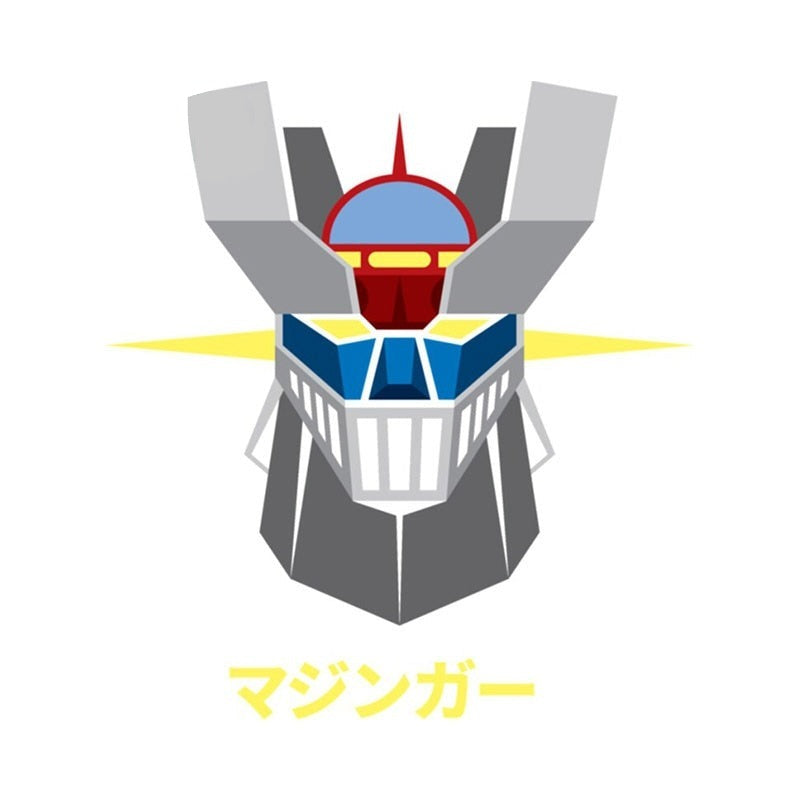 Mazinger Z 'Head Logo | 1.0' Vinyl Car Sticker – Sticker Tuned