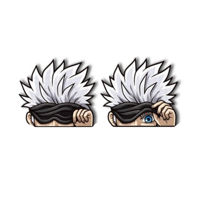 Jujutsu Kaisen 'Satoru Gojo | Peeking' Vinyl Car 3D Motion Sticker ...