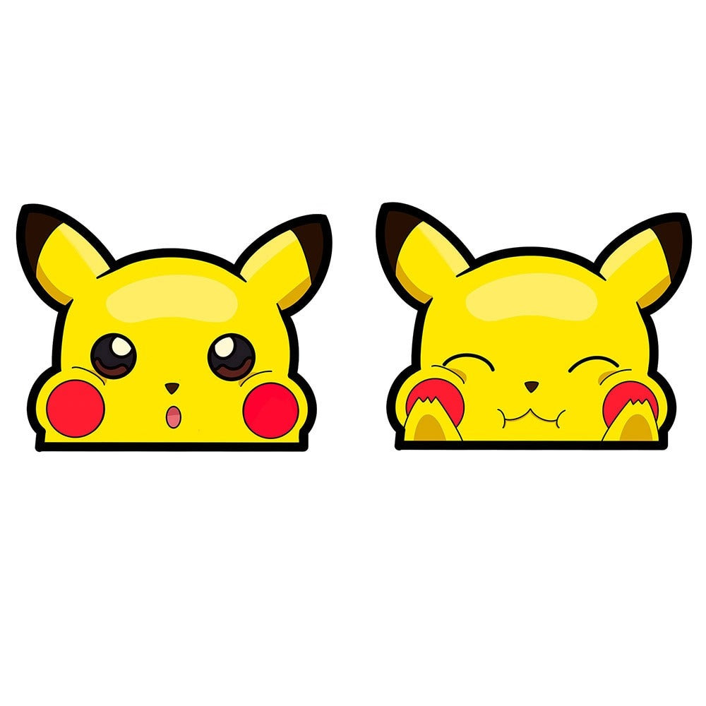 Pokemon 'Pikachu | Chubby Cheeks' Vinyl Car 3D Motion Sticker – Sticker ...