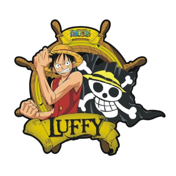 One Piece 'Luffy | Straw Hat Pirate Flag' Vinyl Car Sticker – Sticker Tuned