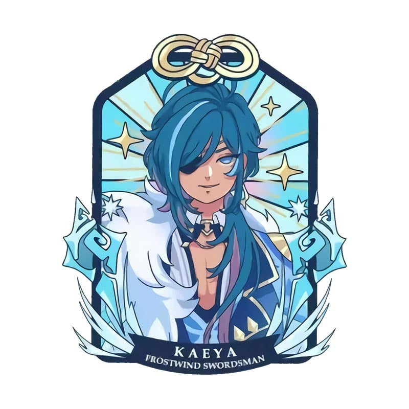 Genshin Impact 'Kaeya | Frostwind Swordsman' Vinyl Car Sticker ...