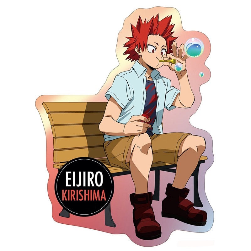 My Hero Academia 'Eijiro Kirishima | Blowing Bubbles' Vinyl Car Sticke ...