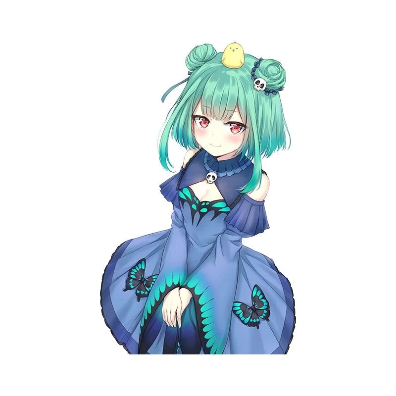 Virtual YouTuber 'Uruha Rushia | Modest' Vinyl Car Sticker – Sticker Tuned