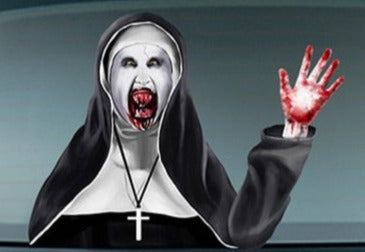 The Nun 'Valak | Demon Nun' Vinyl Car Wiper Sticker – Sticker Tuned