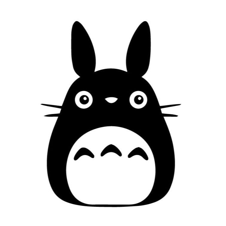 My Neighbor Totoro 'Chuu Totoro | Serious' Vinyl Car Sticker – Sticker ...