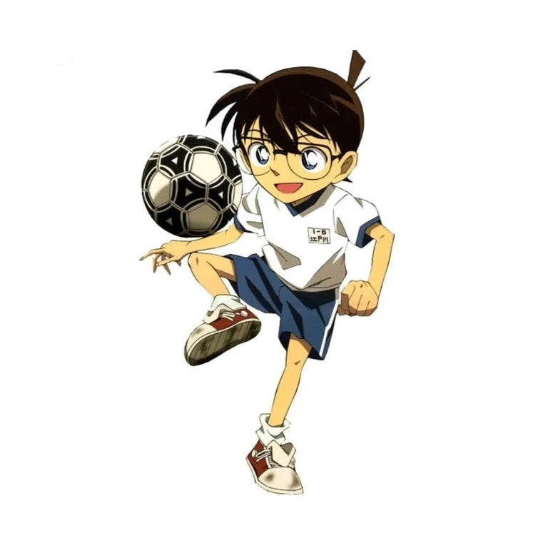 Detective Conan 'Shinichi Kudo | Playing Soccer' Vinyl Car Sticker ...