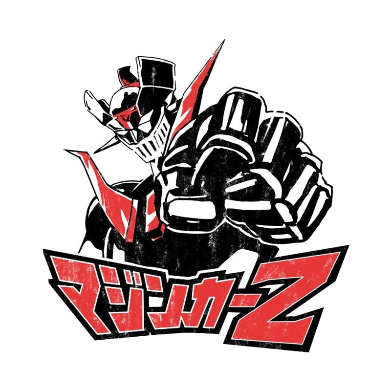 Mazinger Z 'Black and Red' Vinyl Car Sticker – Sticker Tuned