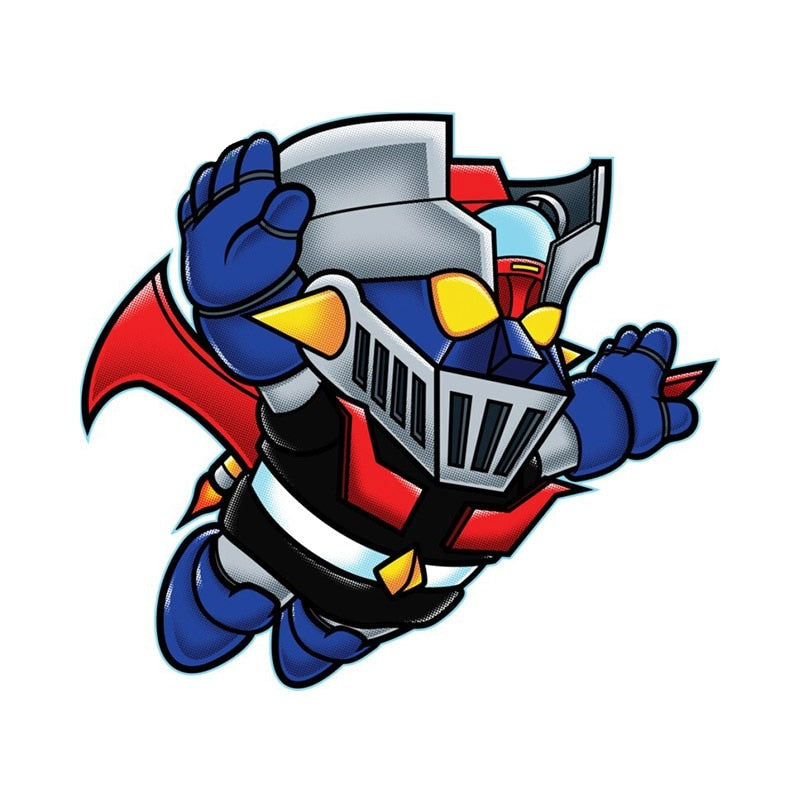 Mazinger Z 'Flying' Vinyl Car Sticker – Sticker Tuned